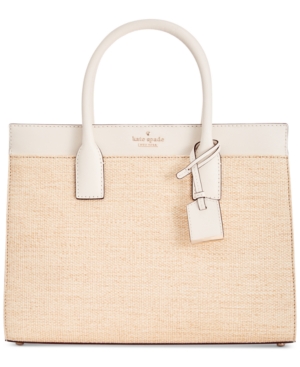 kate spade new york Cameron Street Straw Candace Medium Satchel ...